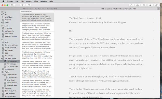 Examined: writing and Markdown tool Ulysses 2.7 for macOS and iOS